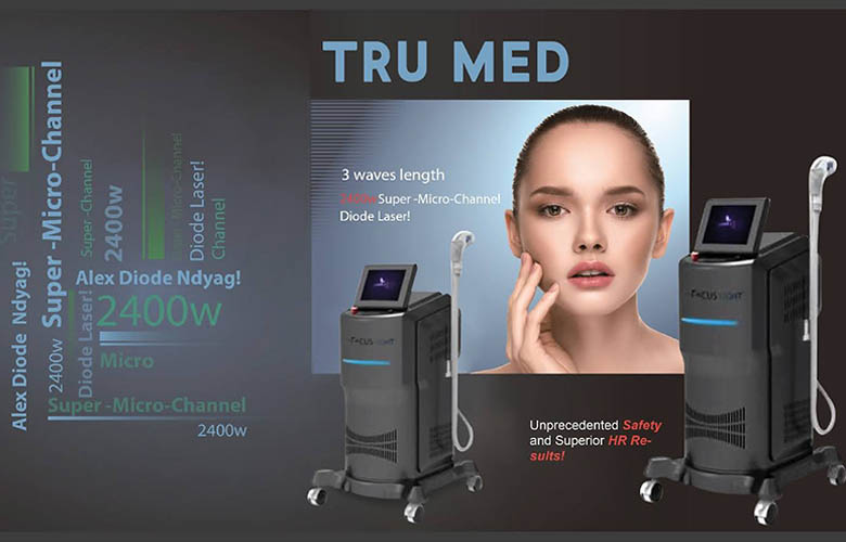 خرید و قیمت دستگاه لیزر موهای زائد Trumed | کندو طب